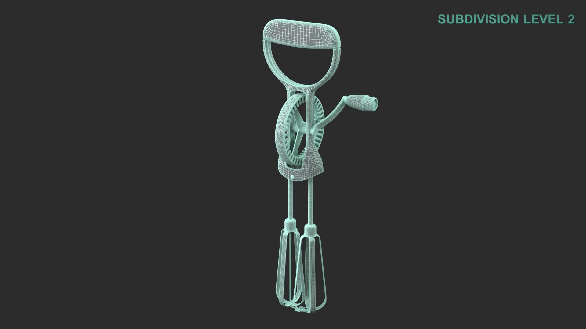 Egg Beater 3D Model - TurboSquid 1835481