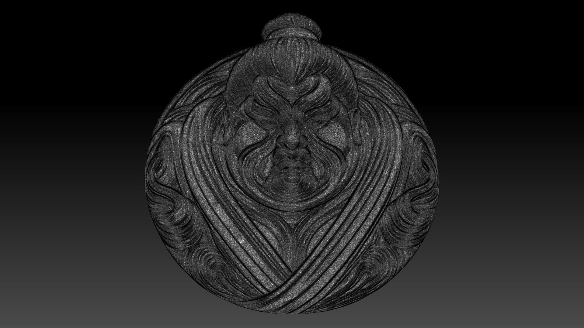 3D Sumo Wrestler Basrelief 06 240802 - TurboSquid 2380934