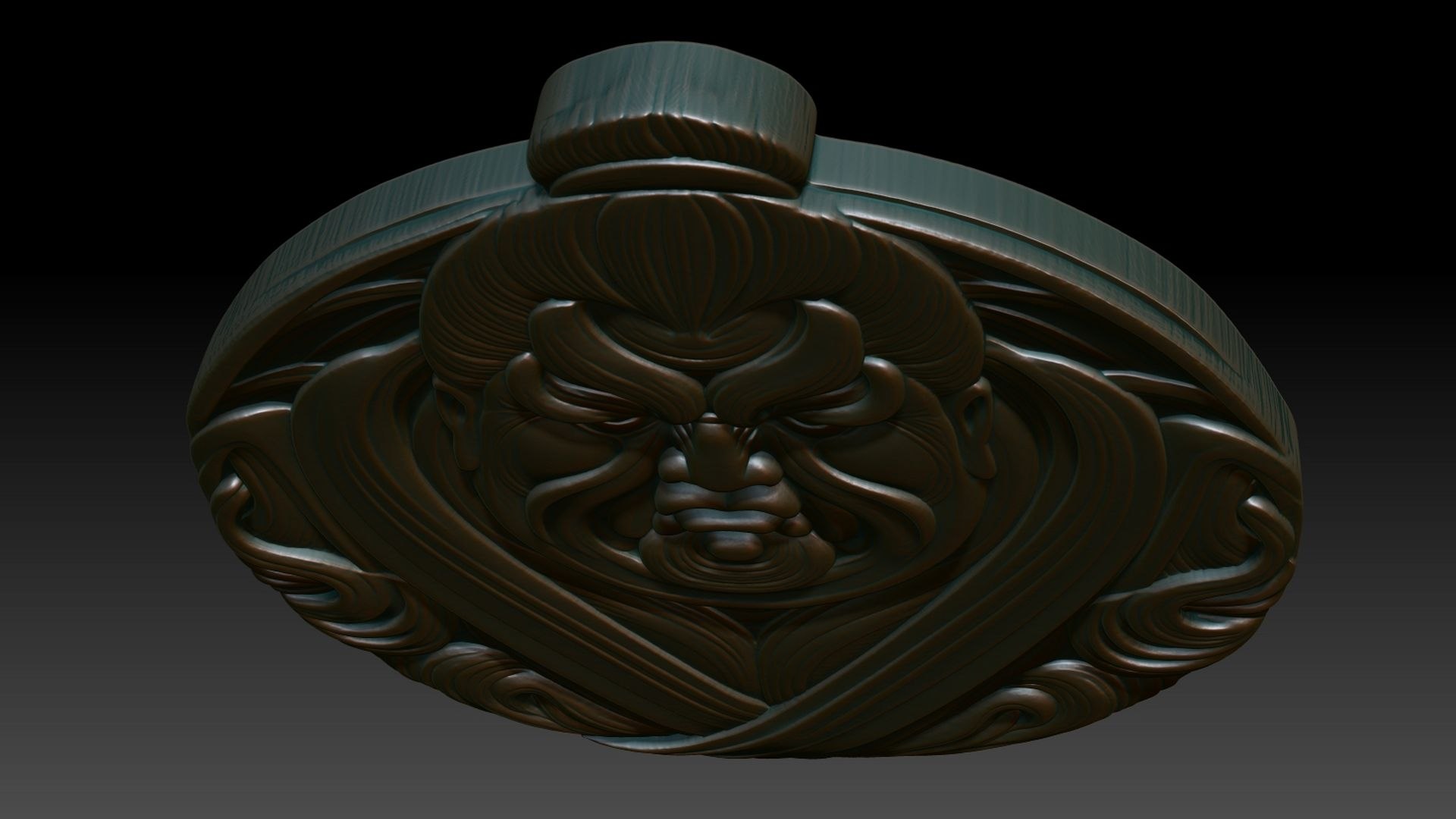 3D Sumo Wrestler Basrelief 06 240802 - TurboSquid 2380934