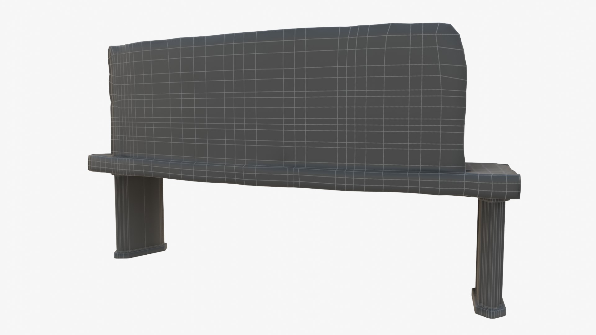 3D Stone Carved Bench - TurboSquid 1544987