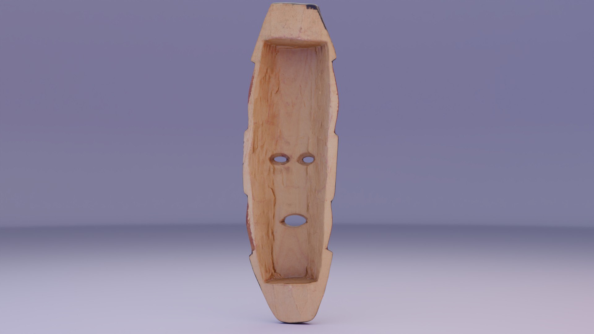 3D model African Mask 07 low poly 3D model - TurboSquid 1765258