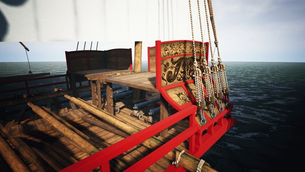 modelo 3d Galera medieval - TurboSquid 1808867
