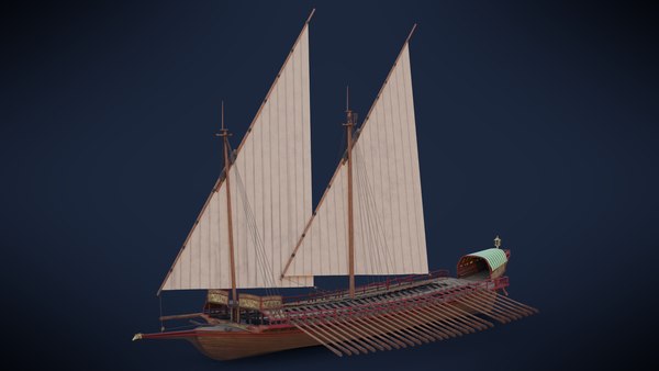 modelo 3d Galera medieval - TurboSquid 1808867