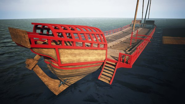 3D Medieval Galley - TurboSquid 1808867