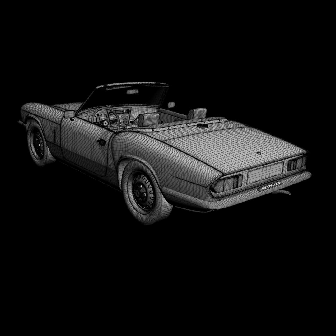 Triumph Spitfire 1500 3D Model - TurboSquid 1817758