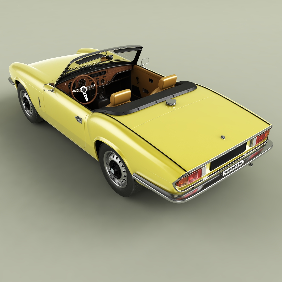 modelo 3d Triumph Spitfire 1500 - TurboSquid 1817758
