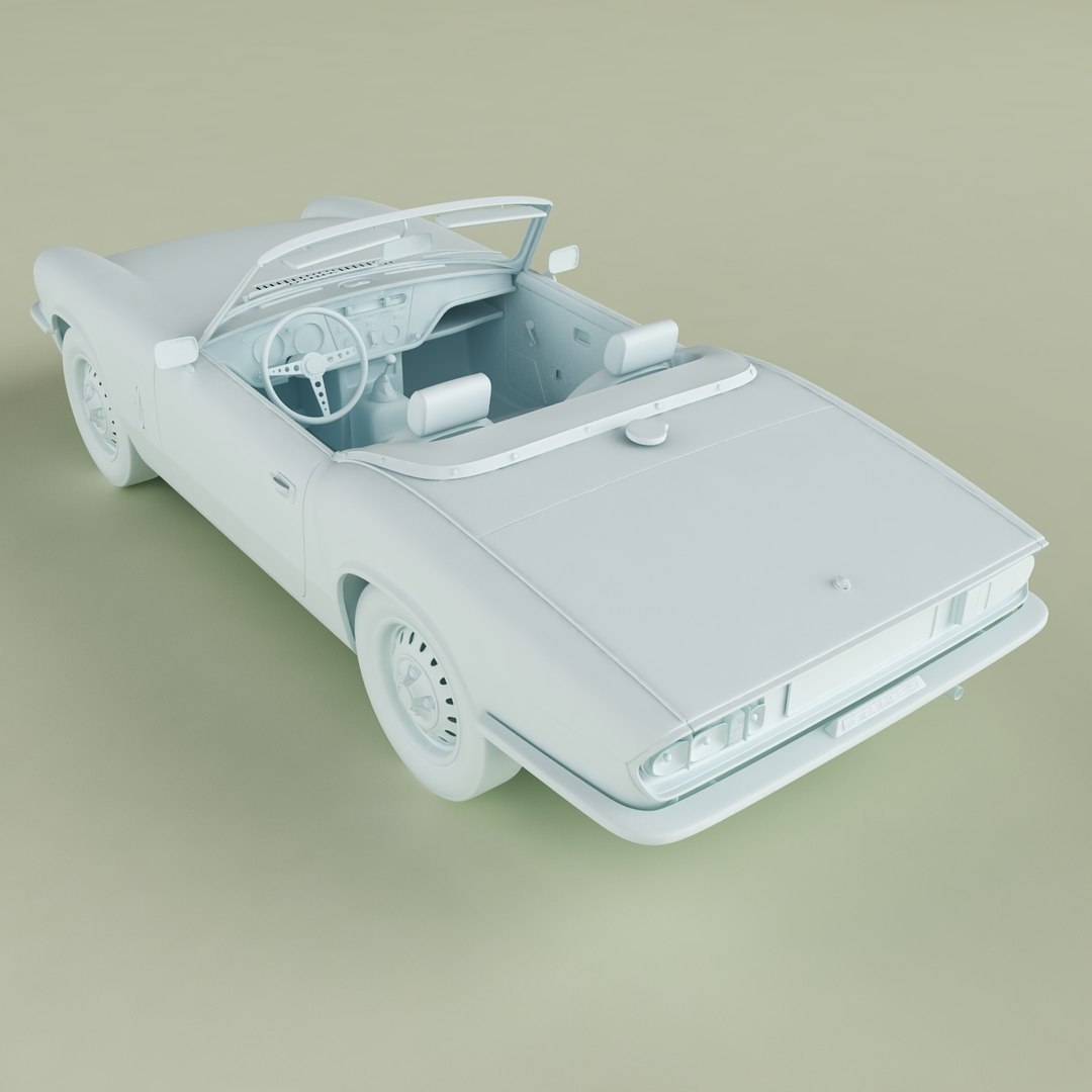 Triumph Spitfire 1500 3D Model - TurboSquid 1817758