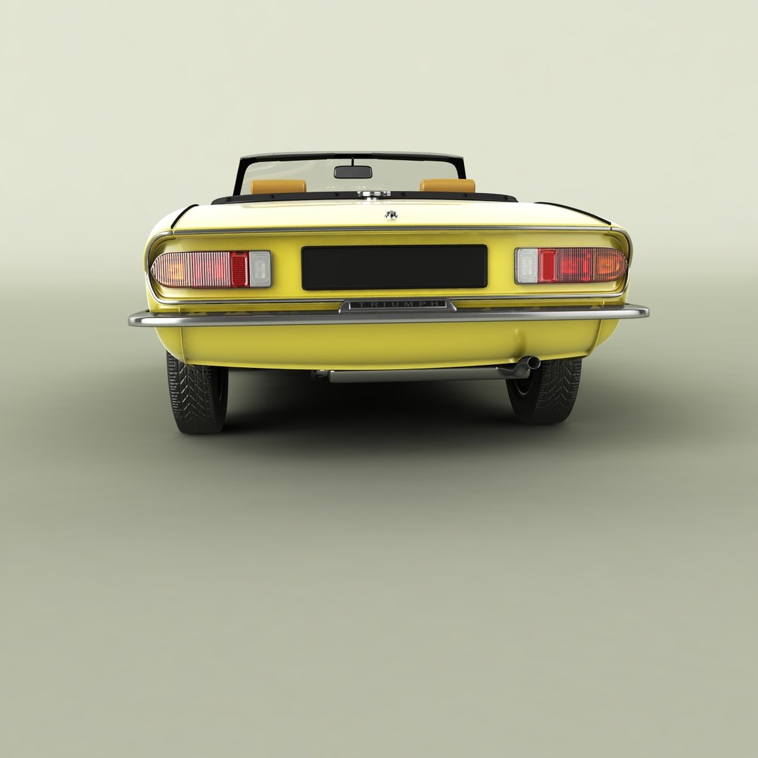 Triumph Spitfire 1500 3D Model - TurboSquid 1817758