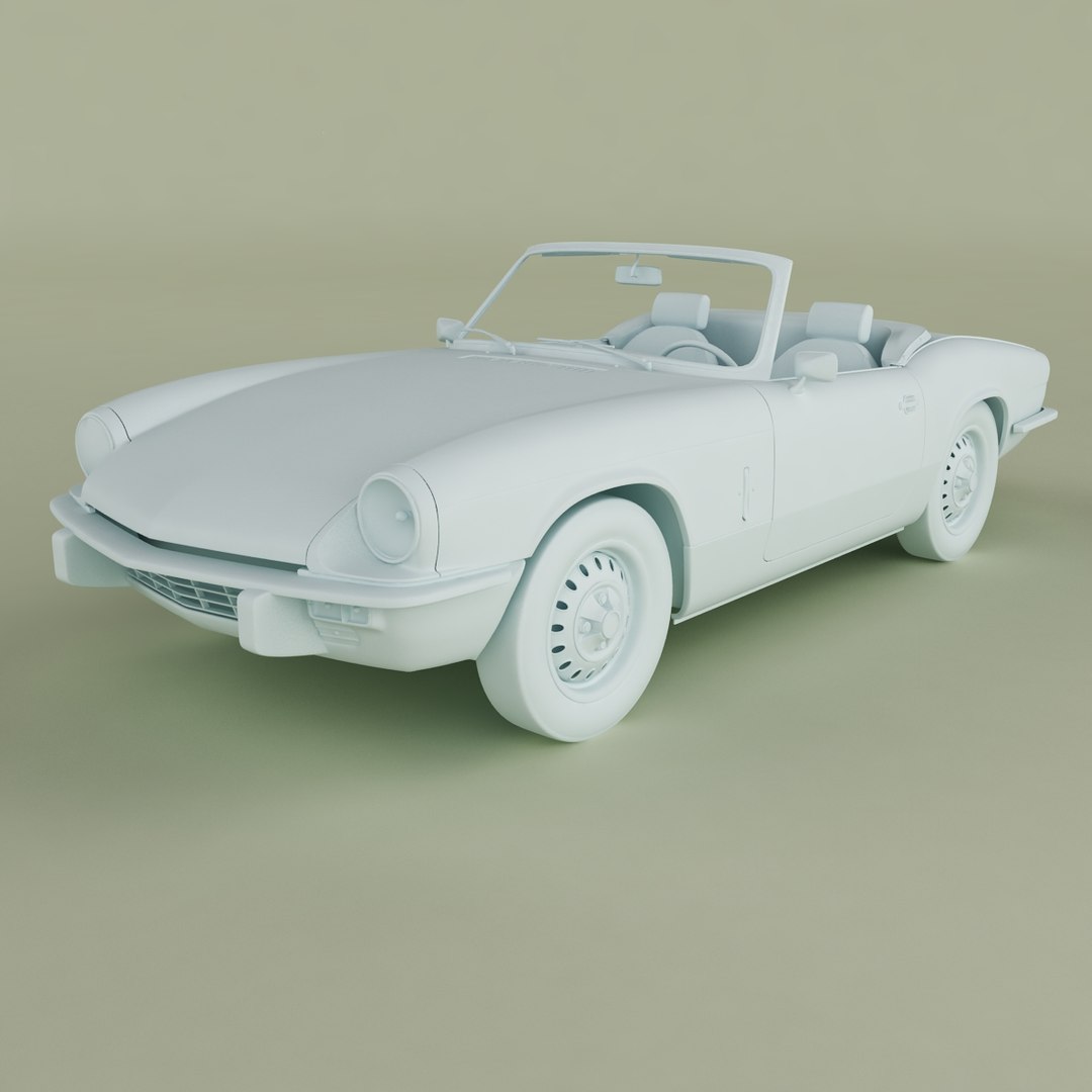 Triumph Spitfire 1500 3D Model - TurboSquid 1817758