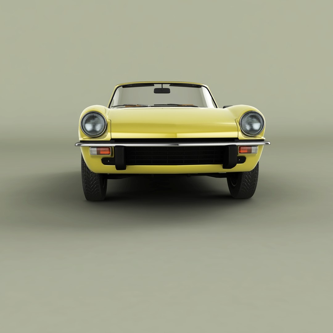 Triumph Spitfire 1500 3D Model - TurboSquid 1817758