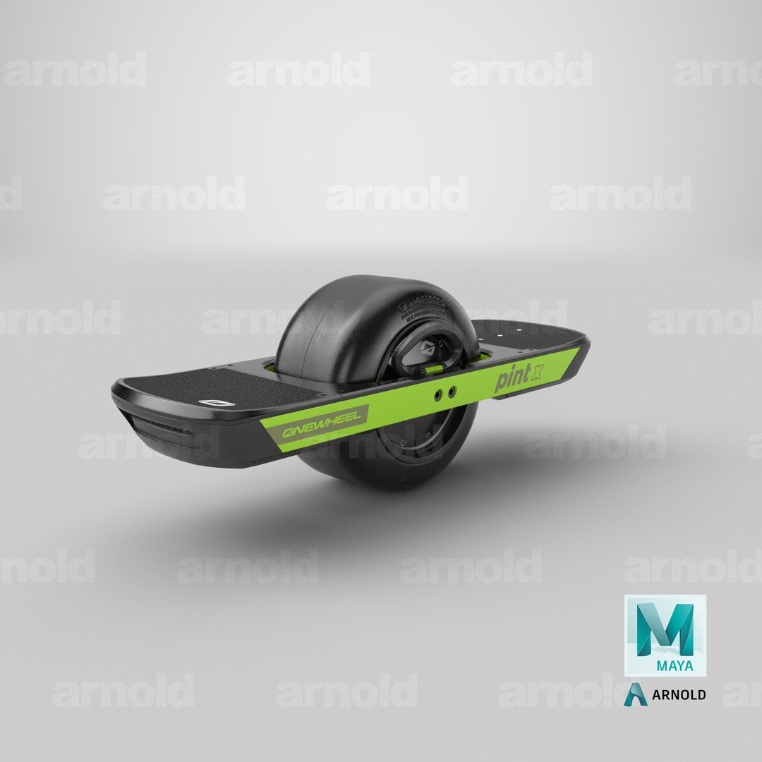 Green Onewheel Pint X 3D model - TurboSquid 2044798