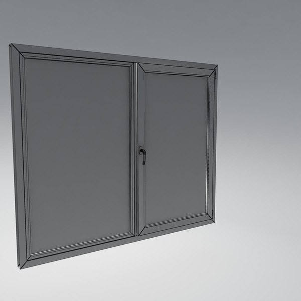 3d model window 02