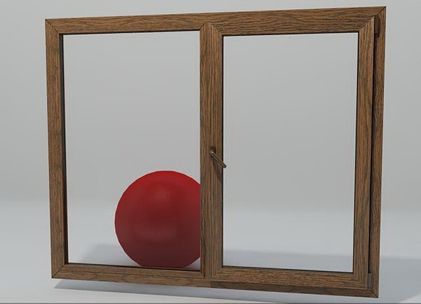 3d model window 02