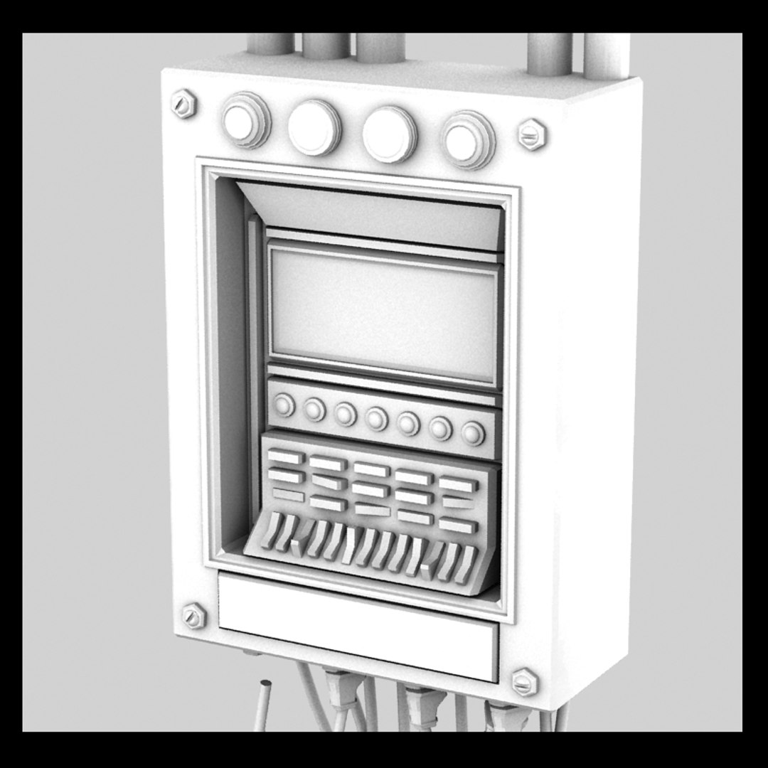 3d Model Control Panel