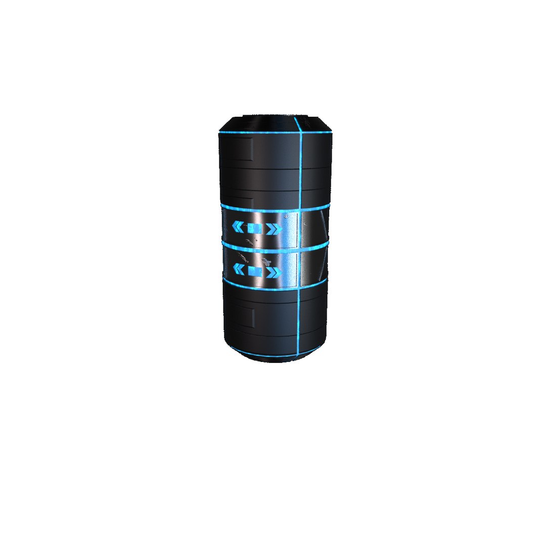 Cryo Grenade 3D Model - TurboSquid 2097788