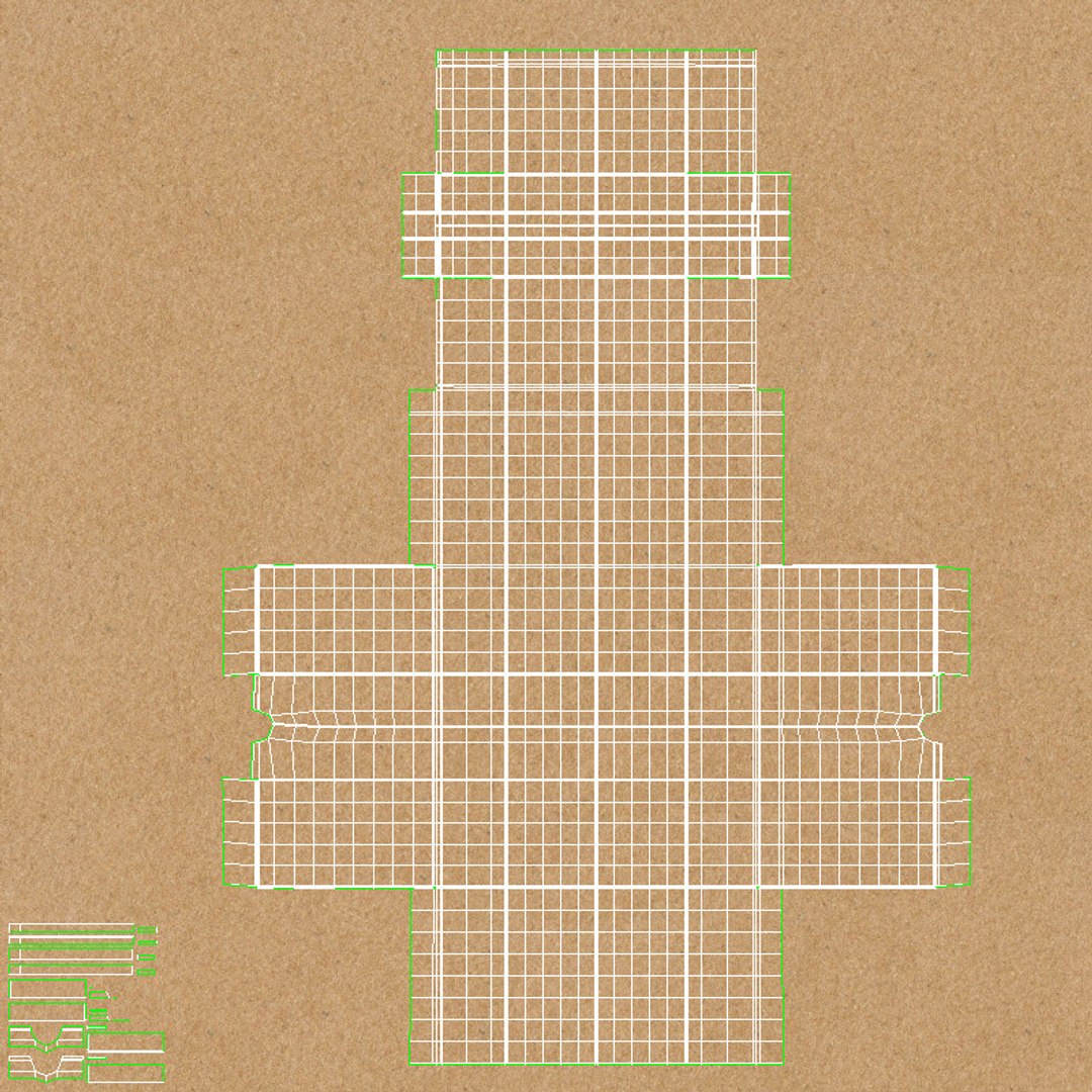 max rectangular cardboard box