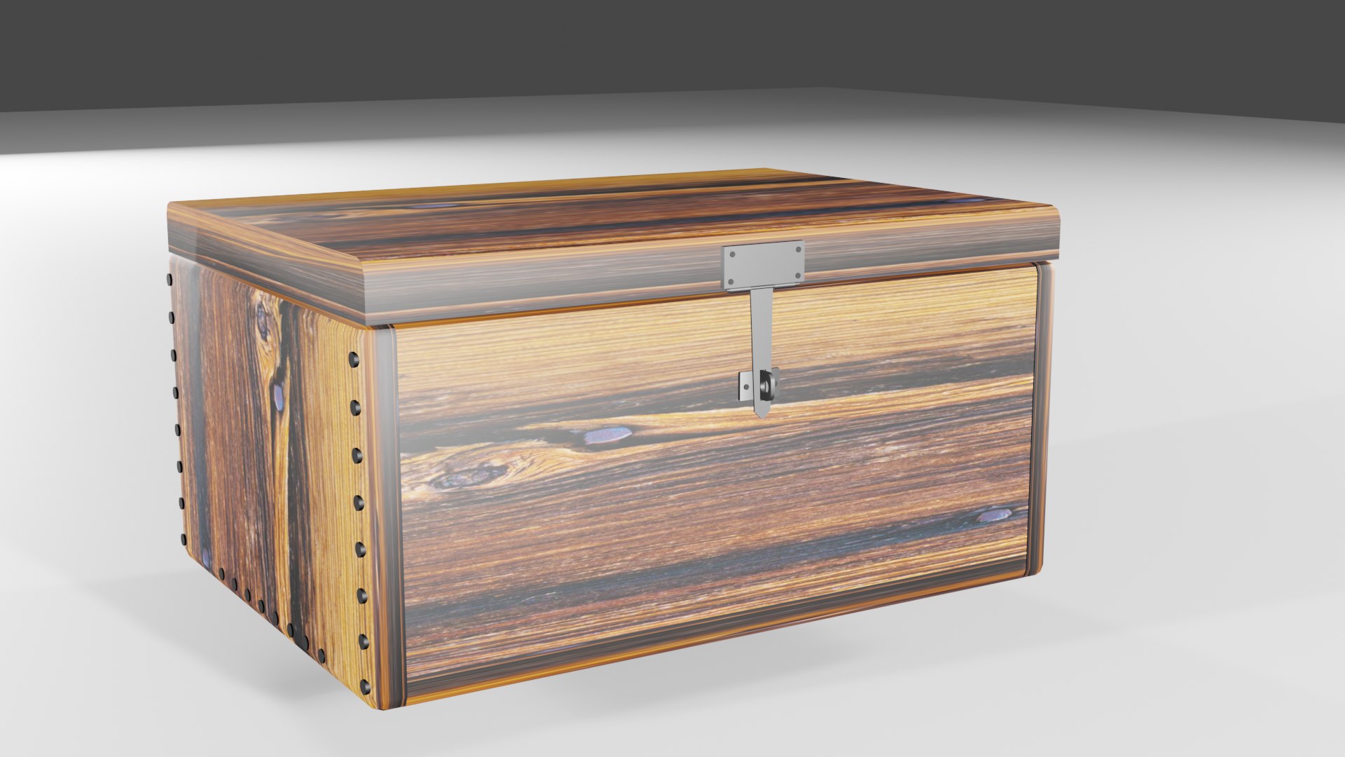 3D Wooden Box - PBR Low Poly - TurboSquid 2236747
