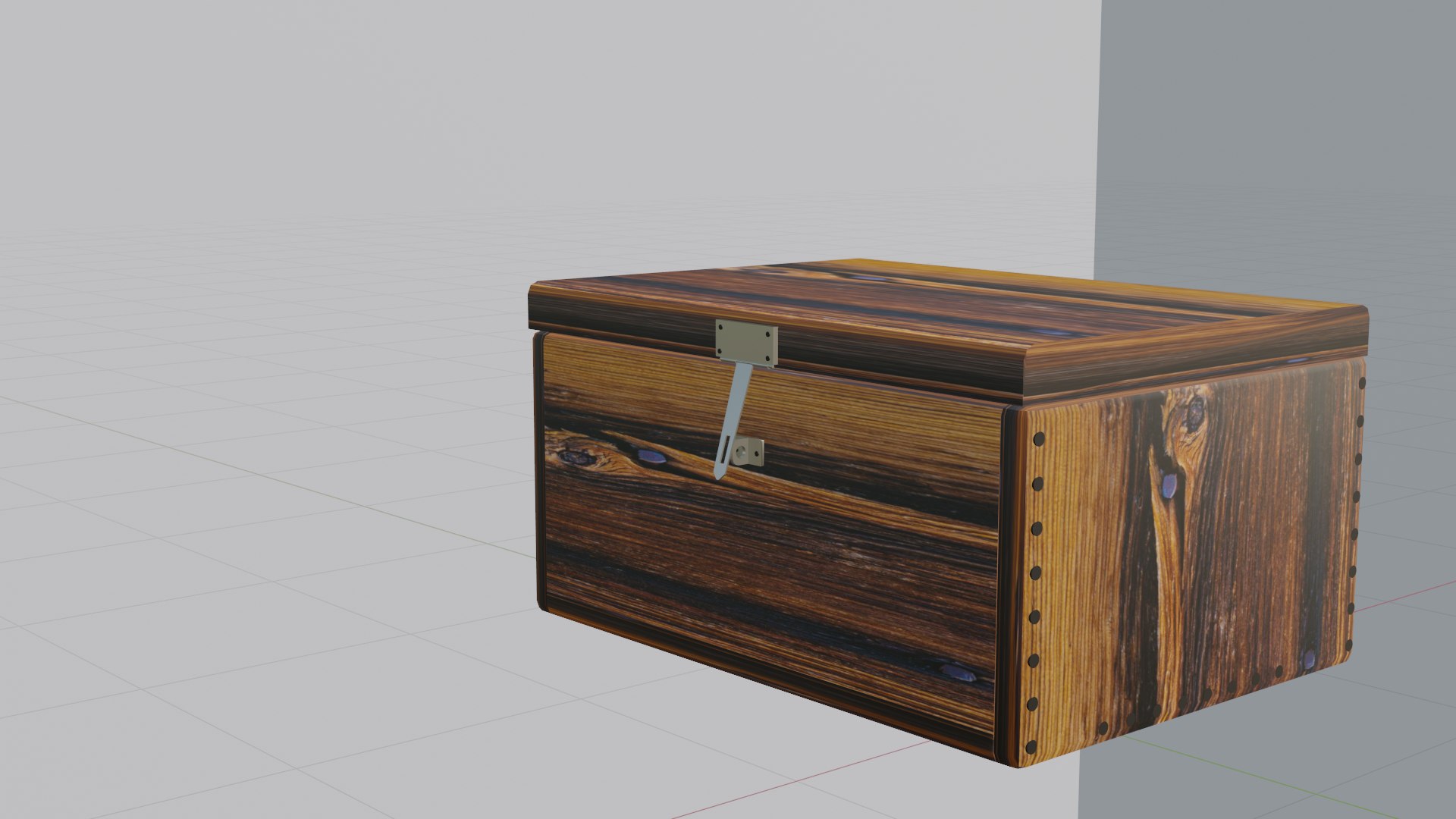 3D Wooden Box - PBR Low Poly - TurboSquid 2236747