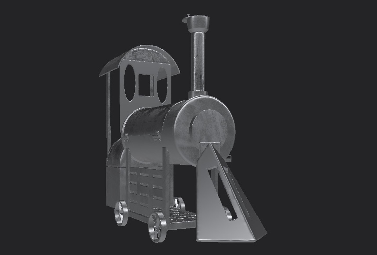 3D Grill Locomotive - TurboSquid 1560475