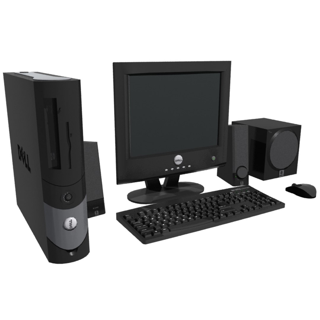 3d Computer Setup Dell