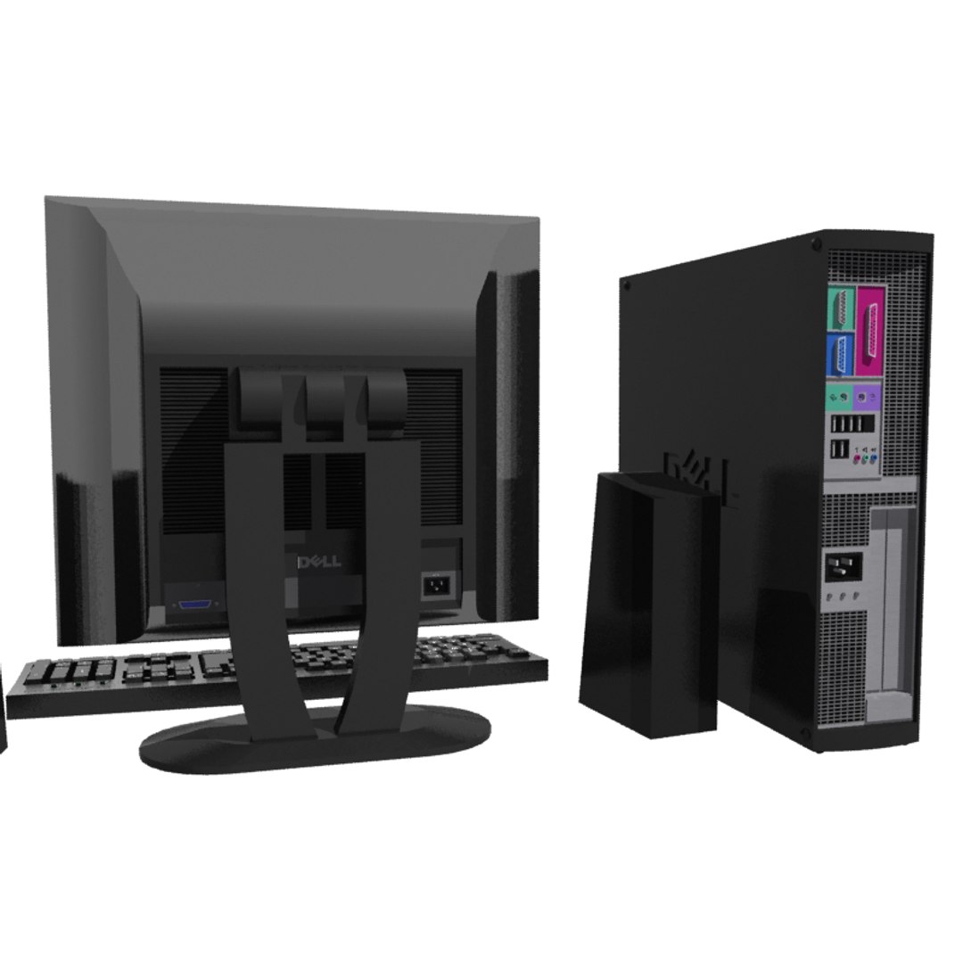 3d Computer Setup Dell