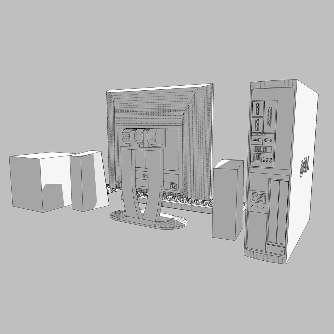 3d Computer Setup Dell