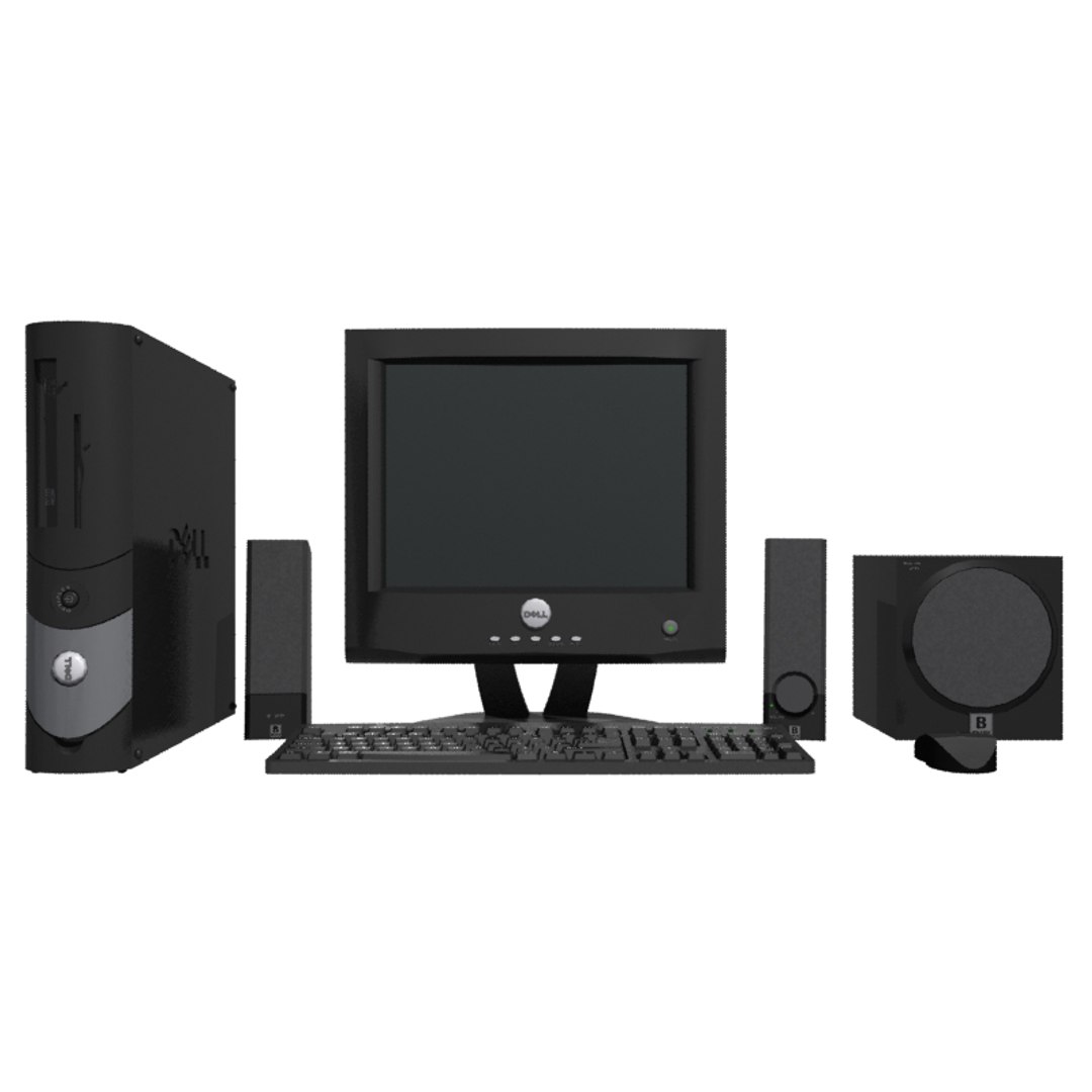 3d Computer Setup Dell