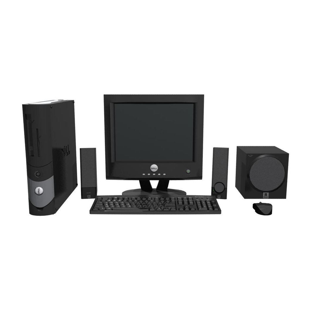 3d Computer Setup Dell