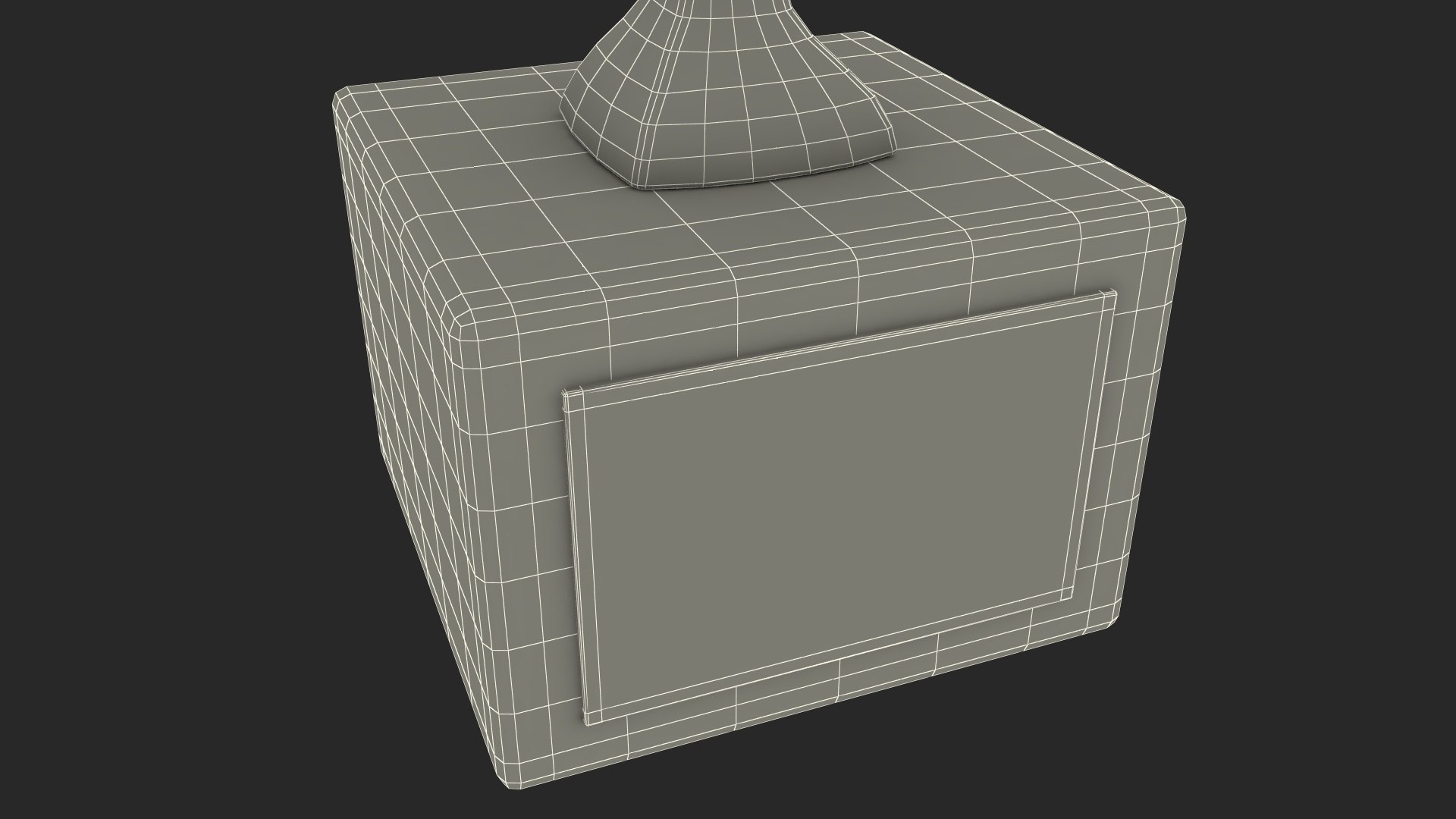 3D Rock and Roll Hall of Fame Trophy Crushed - TurboSquid 2041060
