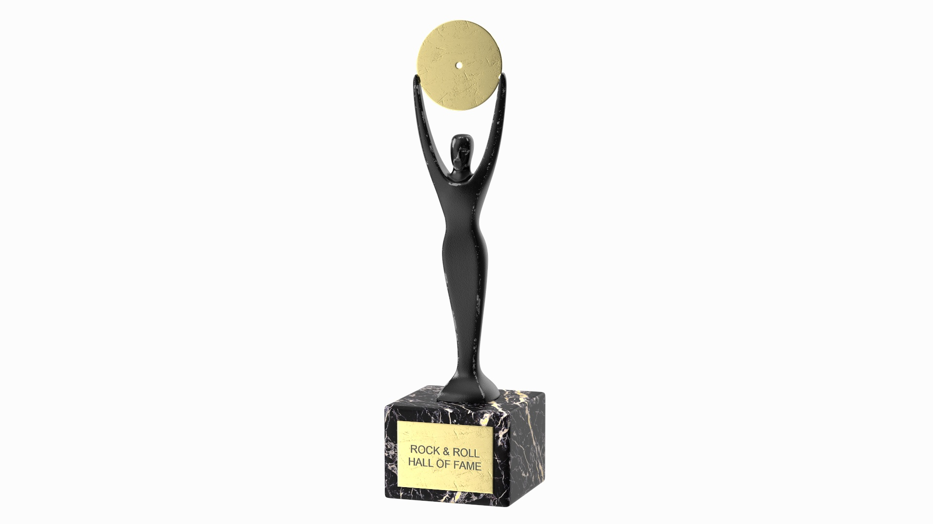 3D Rock And Roll Hall Of Fame Trophy Crushed - TurboSquid 2041060