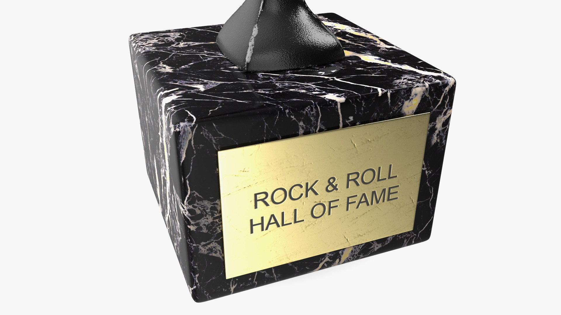 3D Rock And Roll Hall Of Fame Trophy Crushed - TurboSquid 2041060