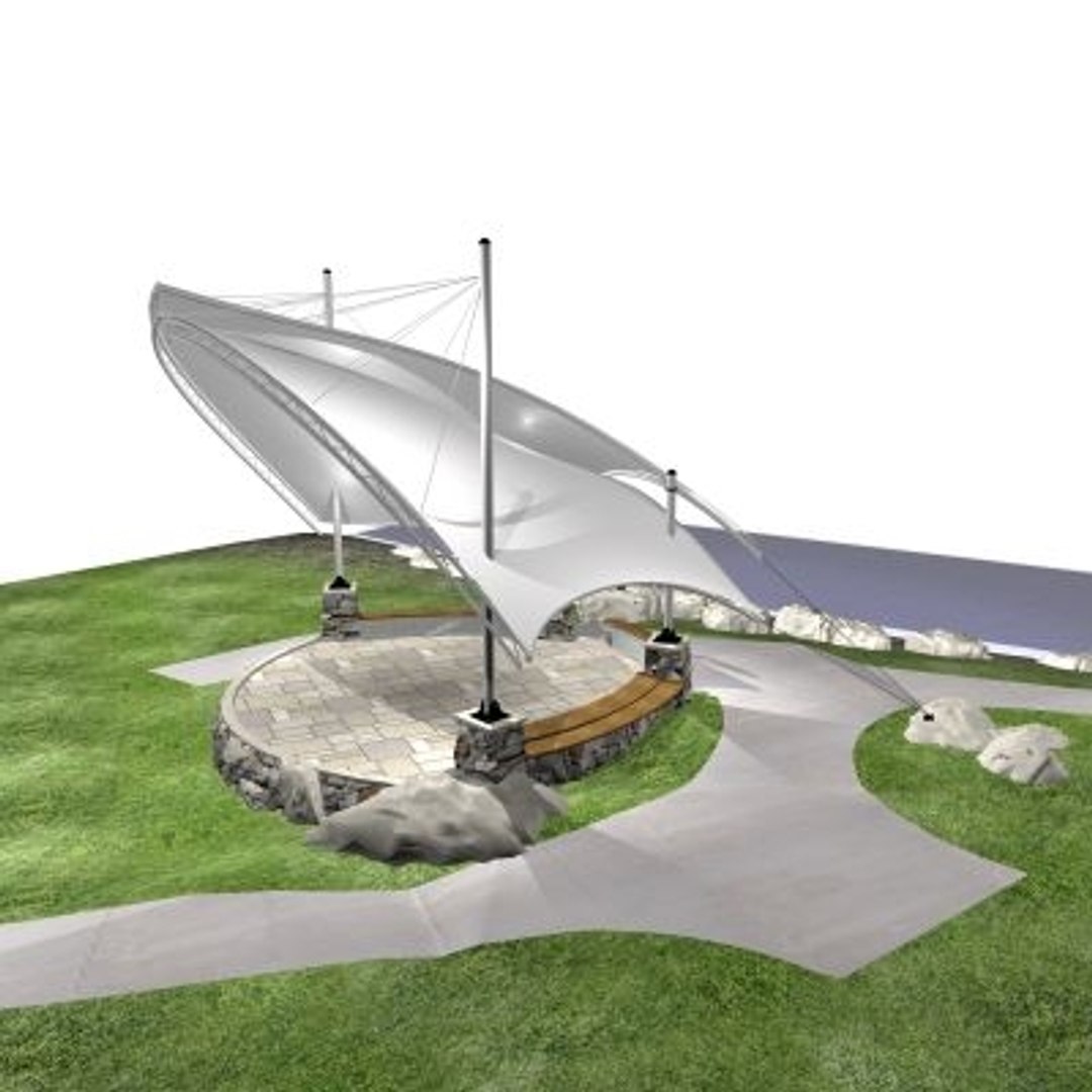 Bandshell 3d Model