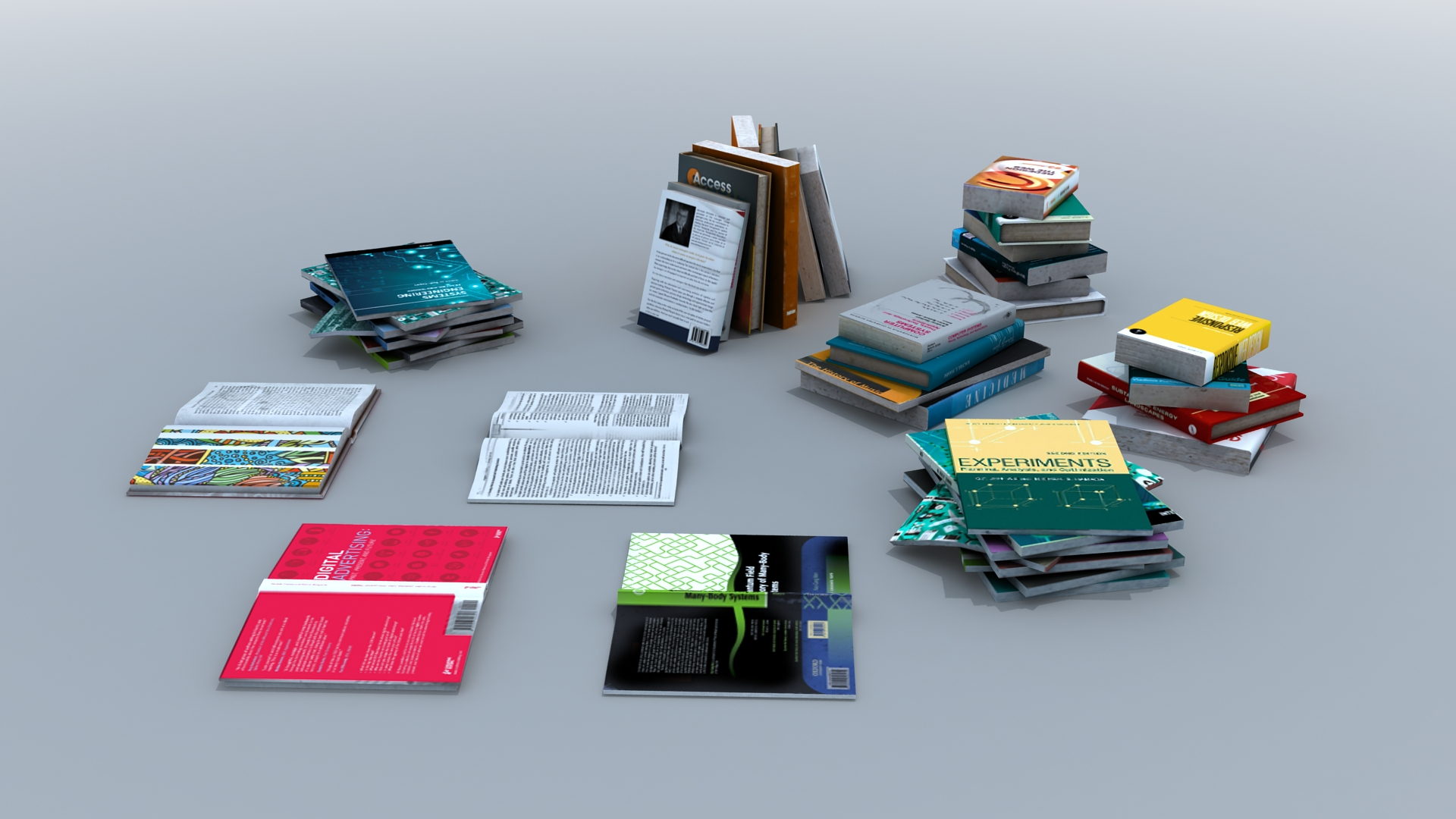 3d Books Magazines
