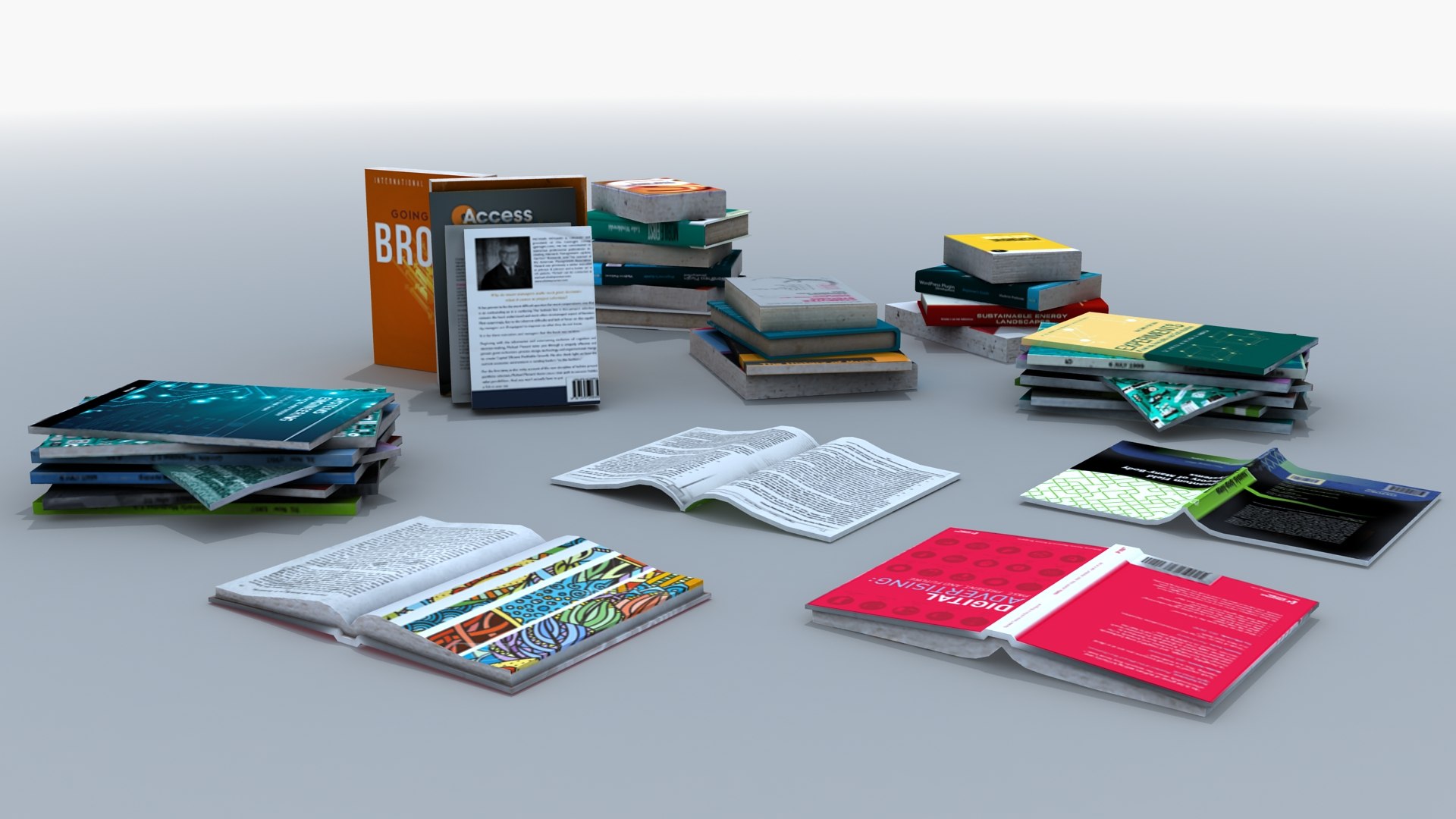 3d Books Magazines