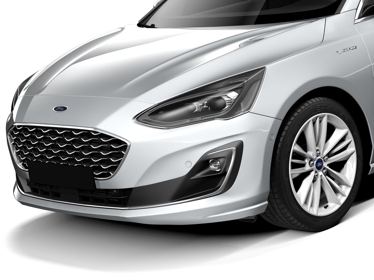 Ford Focus Hatchback Vignale 2019 3D Model - TurboSquid 2224035