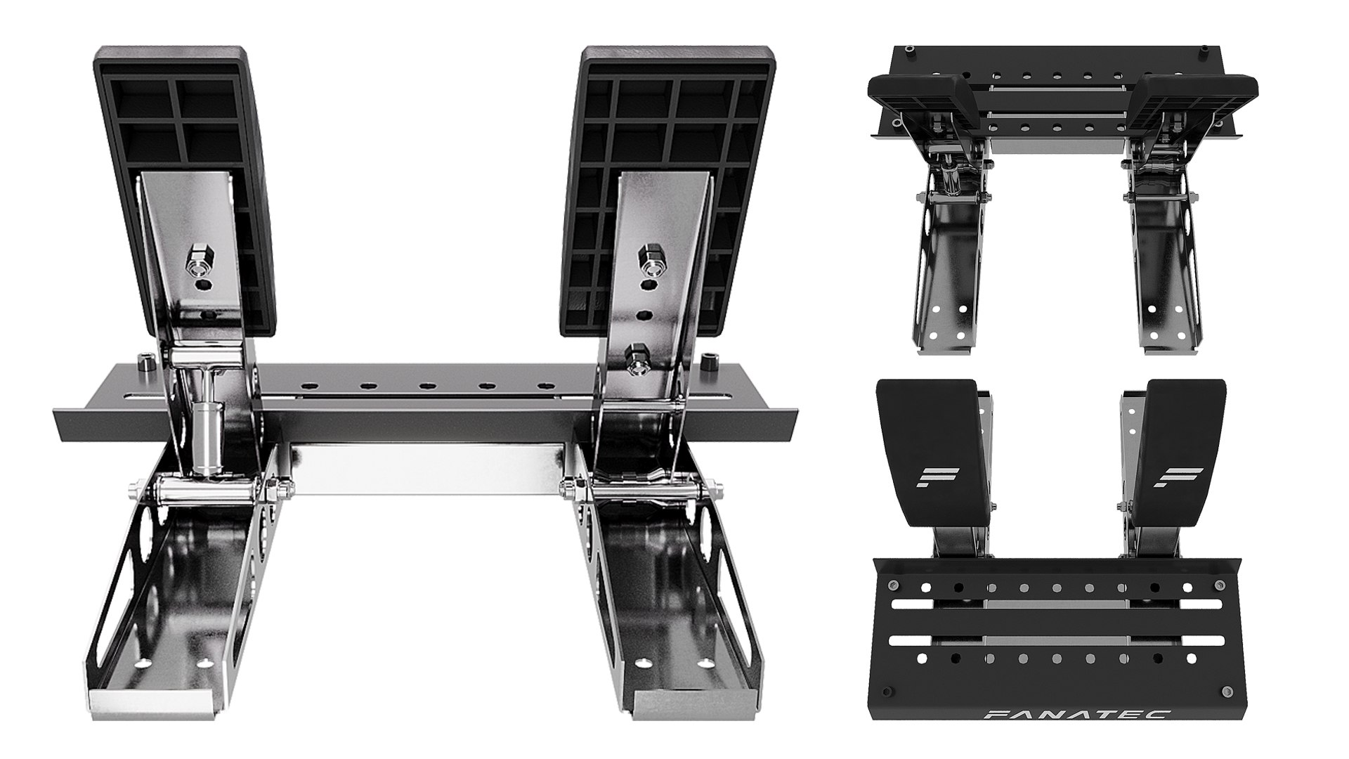Fanatec CSL PEDALS LC Sim Racing Pedals 3D Model - TurboSquid 2207692