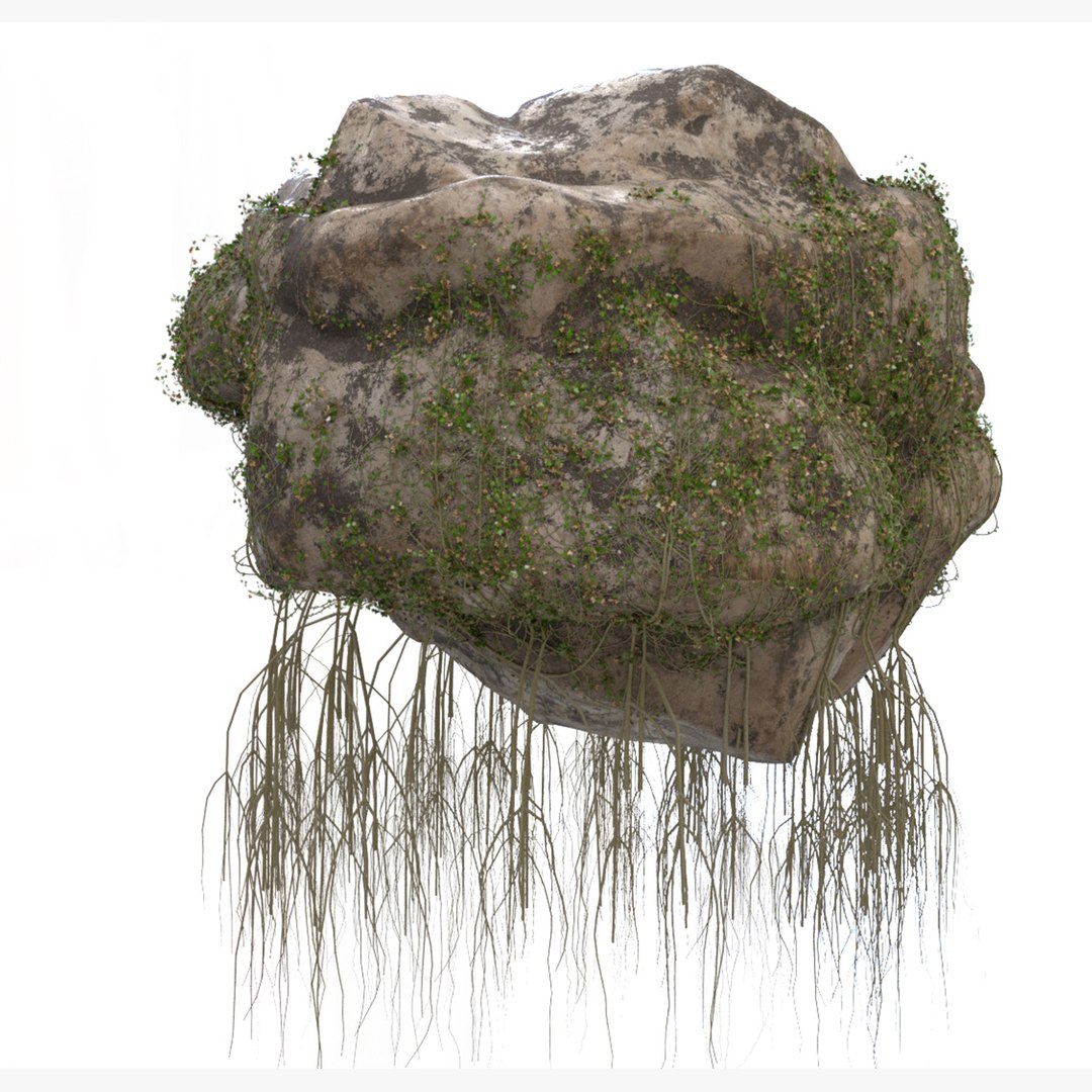 4K Realistic Giant Rock Ivy 3D model - TurboSquid 2088026