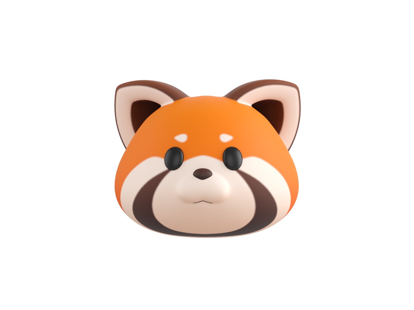 Prop170 Red Panda Head Model - TurboSquid 1960313