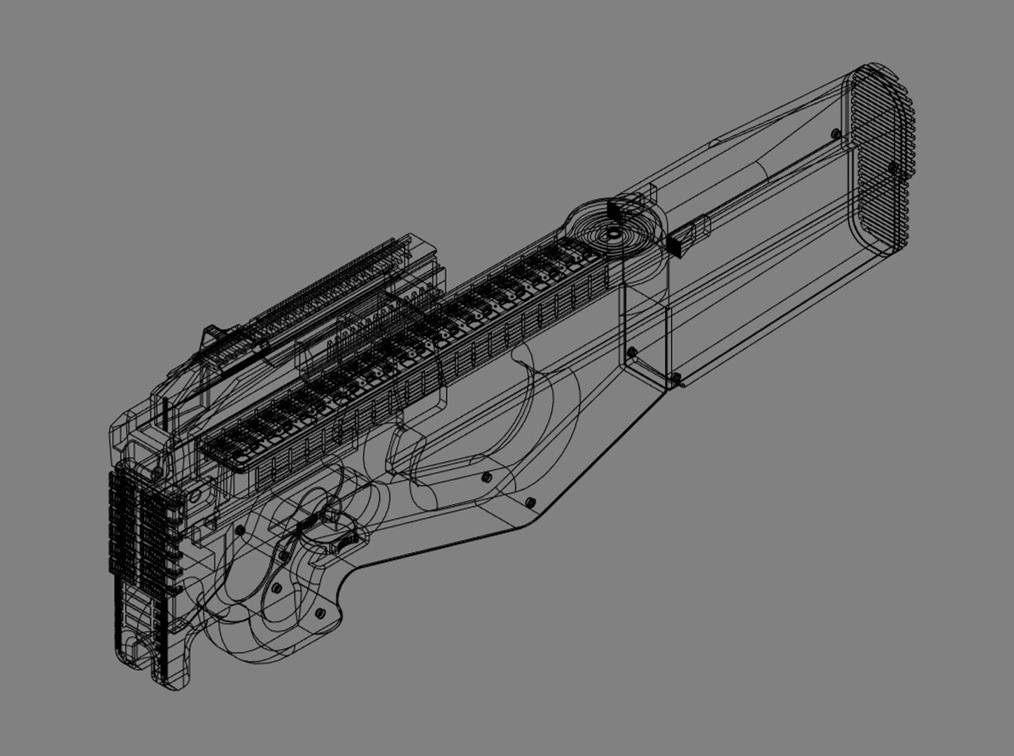 Electric p90 3D - TurboSquid 1878299
