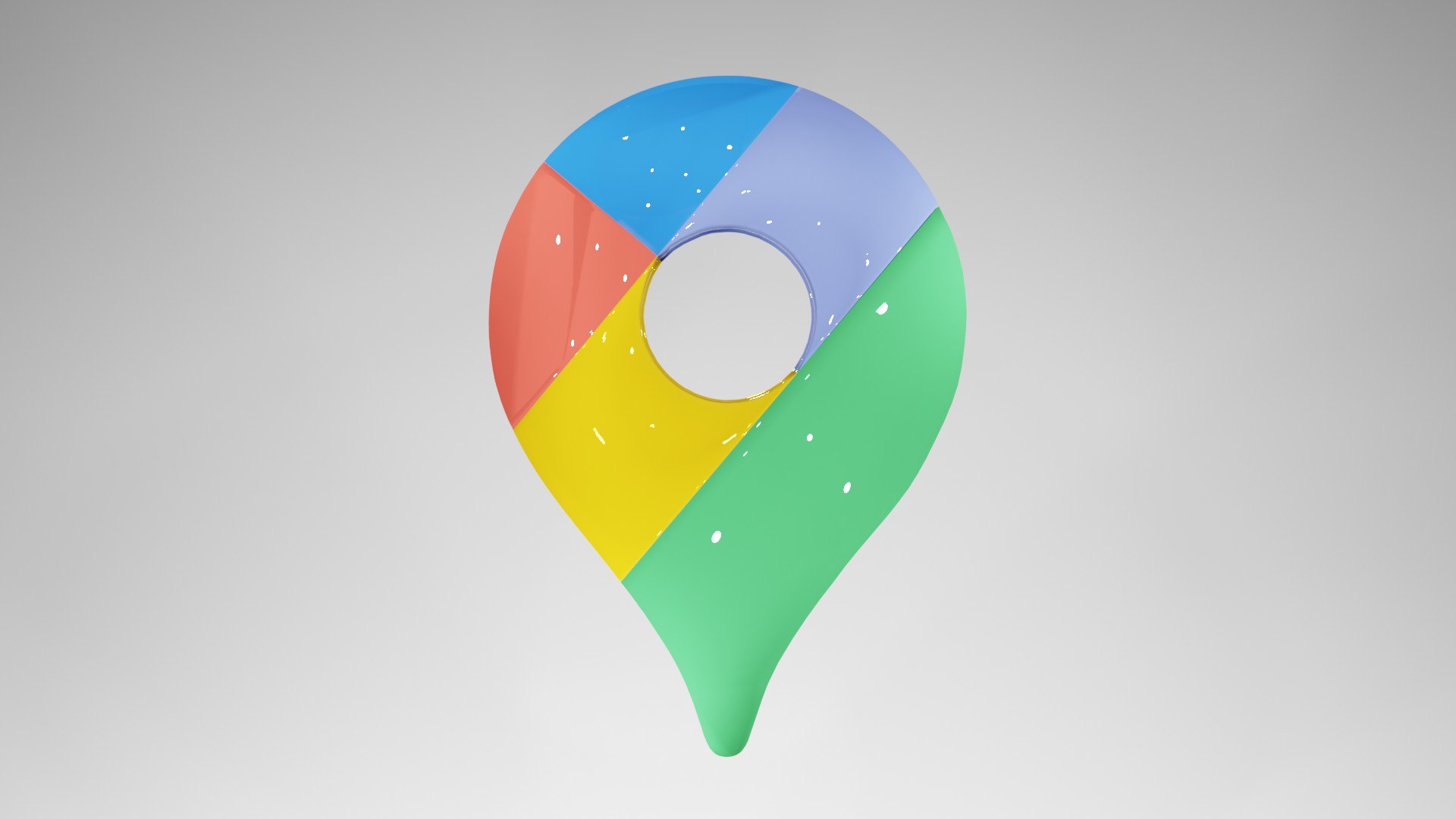 Free Maps Google Logo 3D Model - TurboSquid 2026770