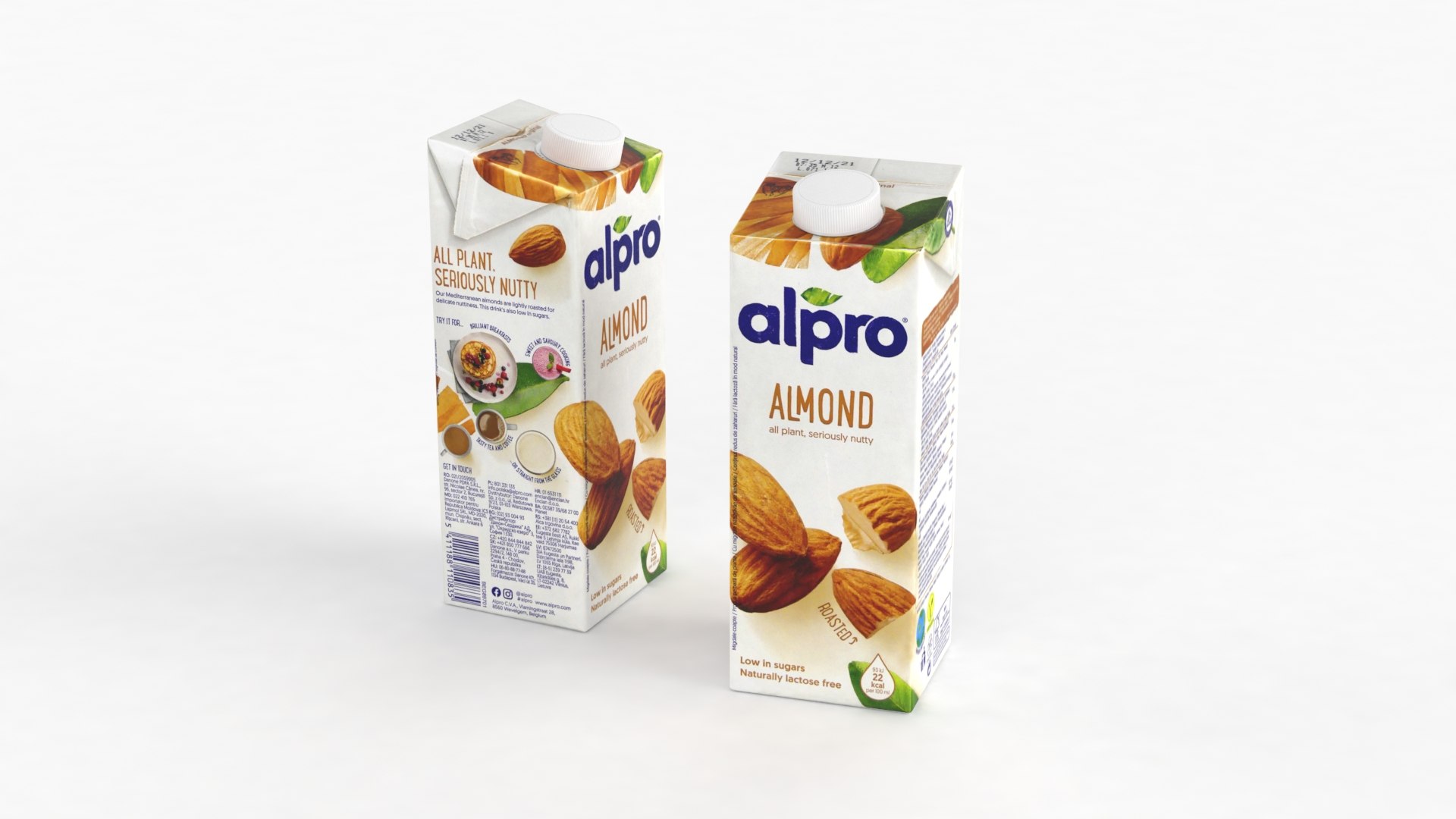 Alpro Almond 1L 2021 Model - TurboSquid 1735171