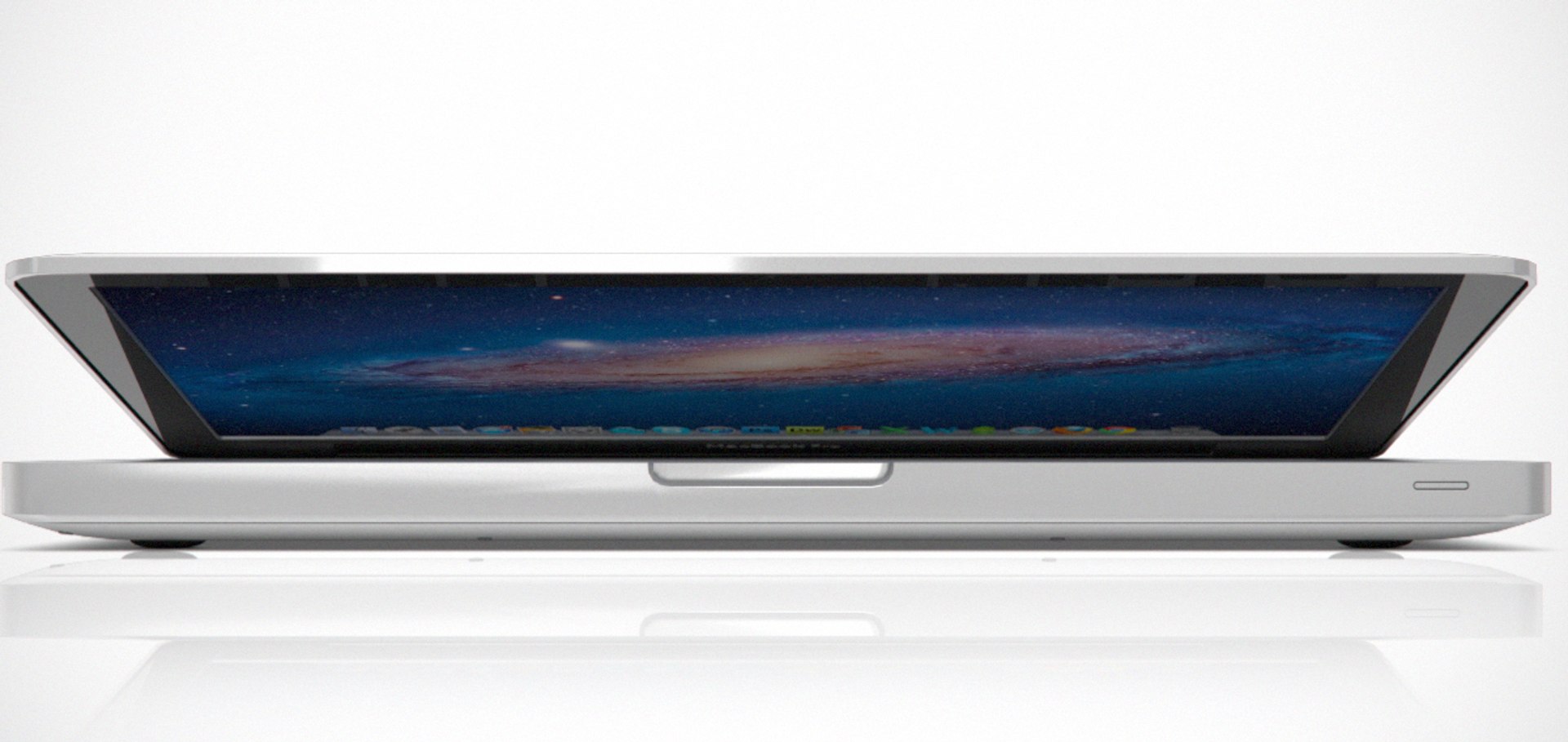 13 Inch Macbook Pro 3d Model