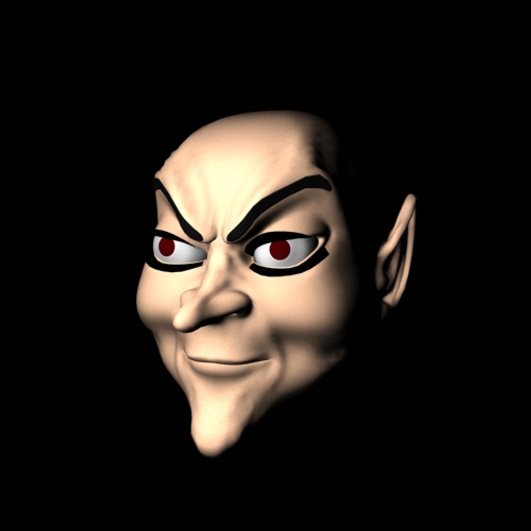 3d Model Devil Face Morph