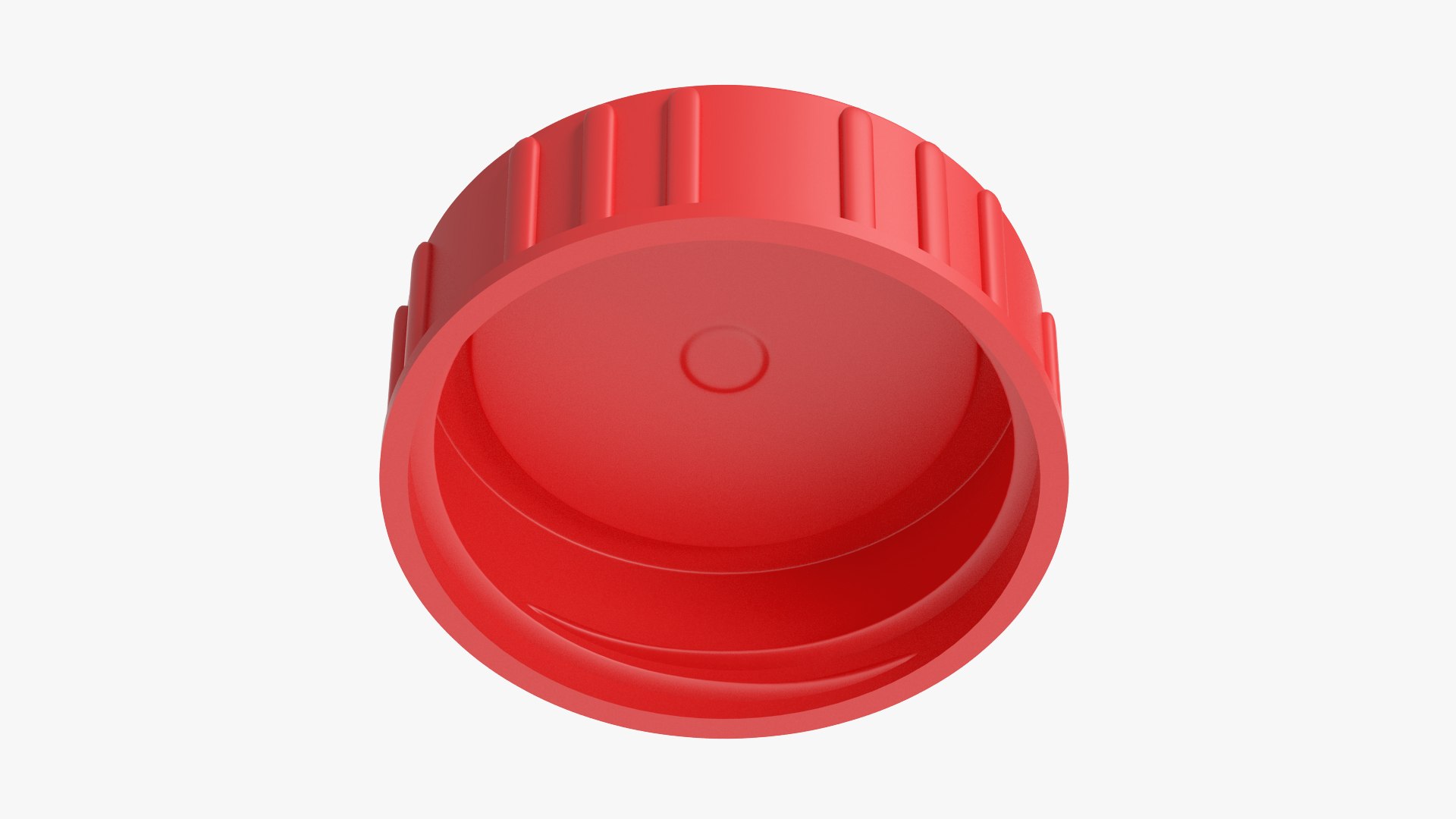 3D Red Plastic Bottle Cap Model - TurboSquid 2246723