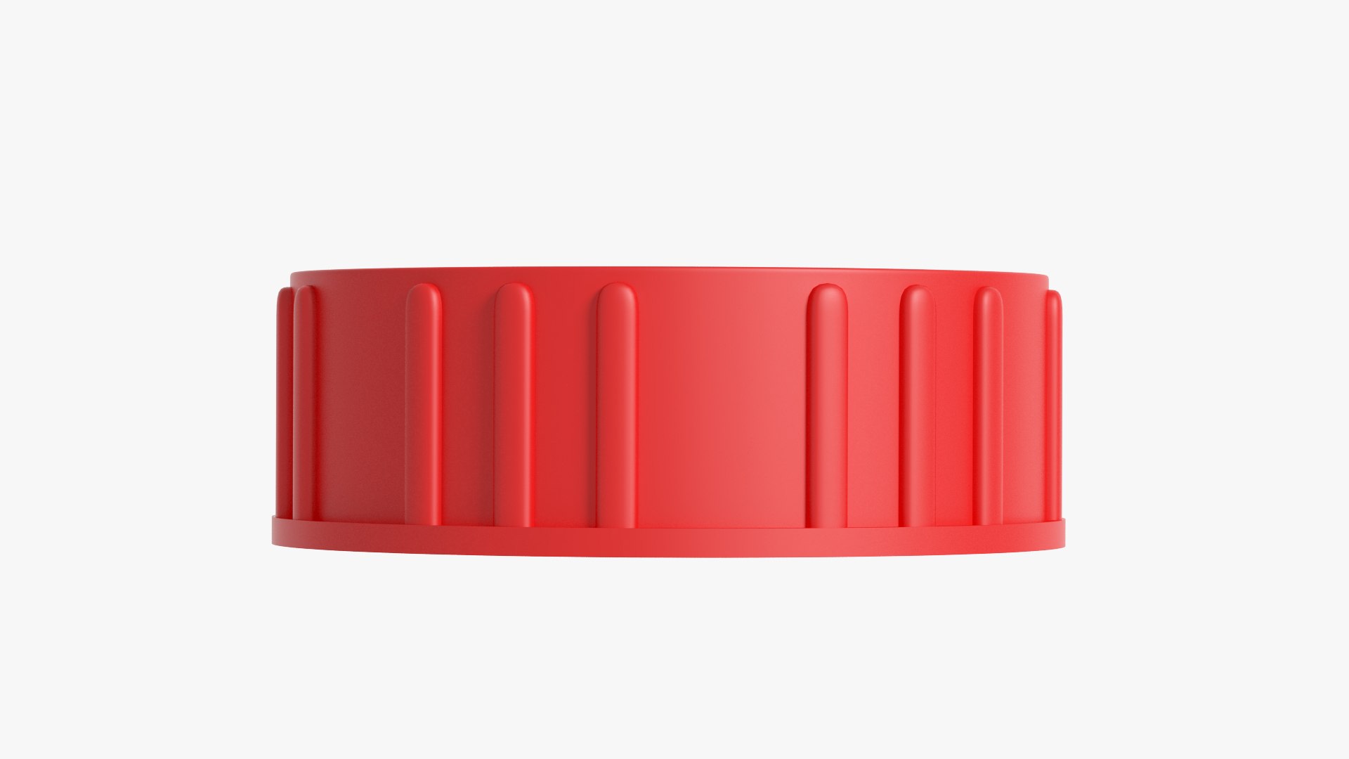 3D Red Plastic Bottle Cap Model - TurboSquid 2246723