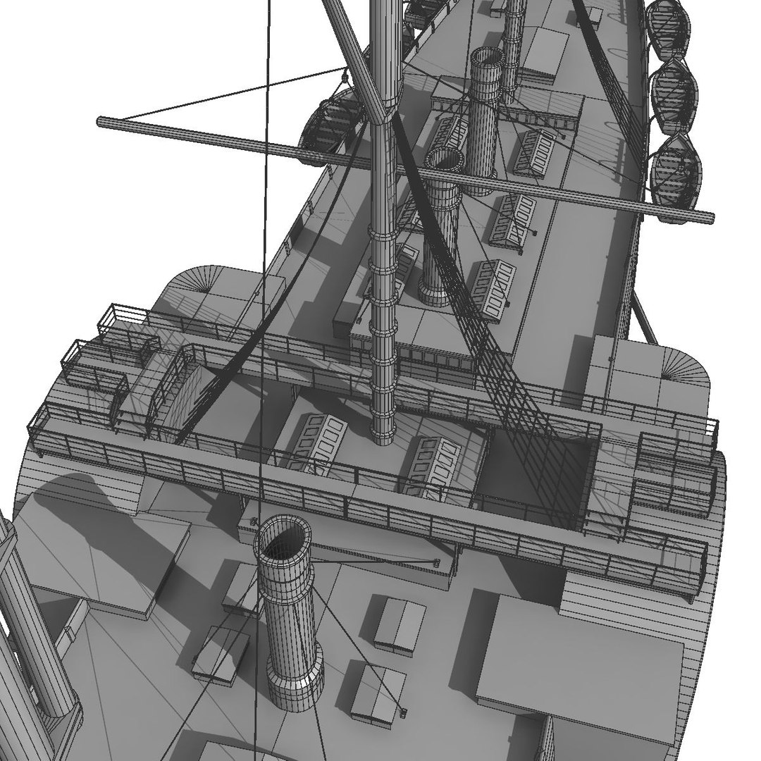 3d Model Great Eastern Ship