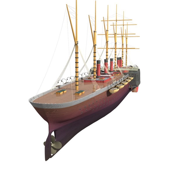 3d model great eastern ship