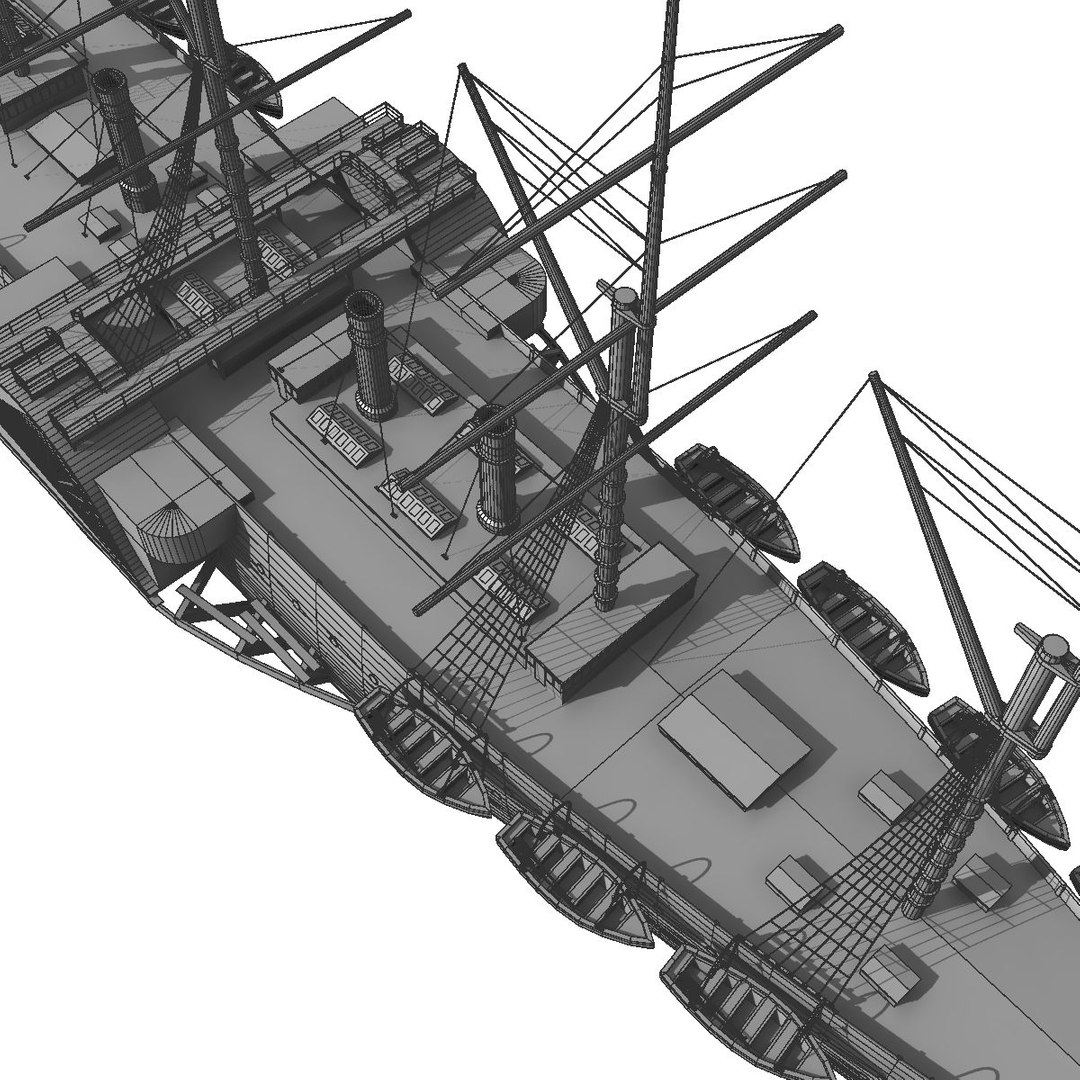 3d Model Great Eastern Ship