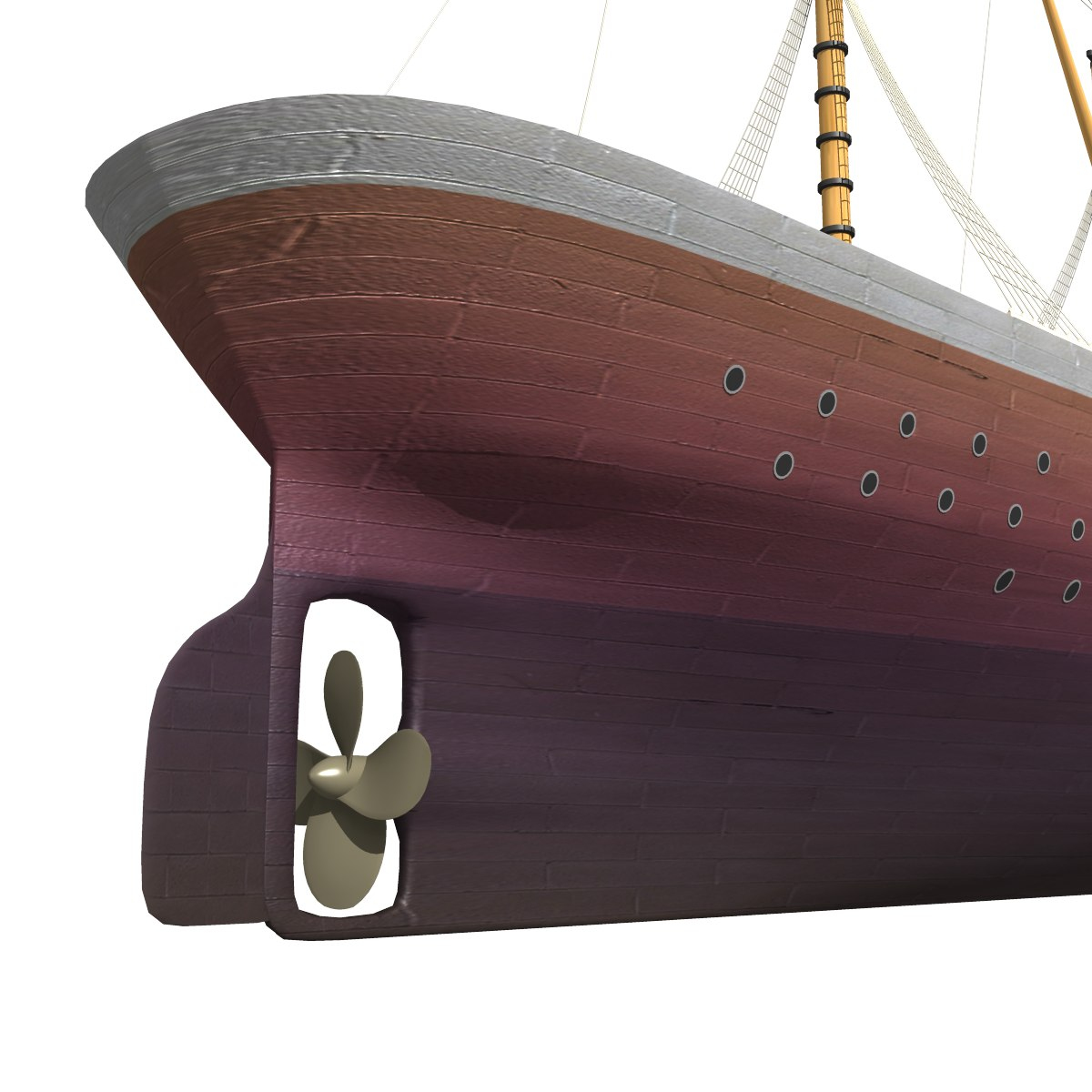 3d model great eastern ship