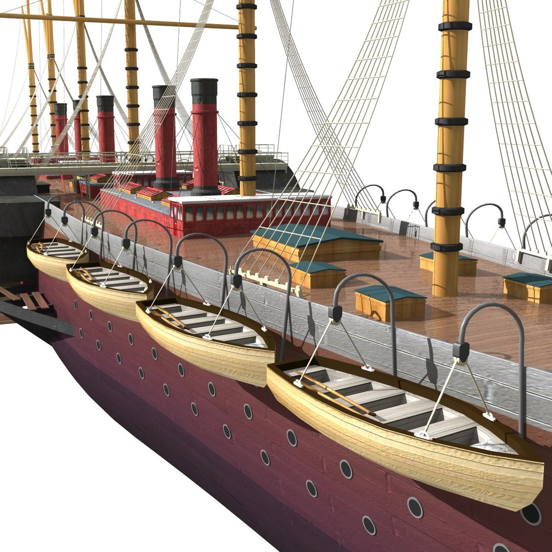 3d Model Great Eastern Ship